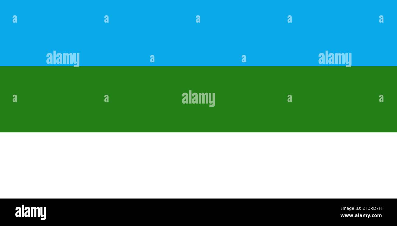 Bashkortostan flag vector, Russian federation territory. Ethnic Russia ...