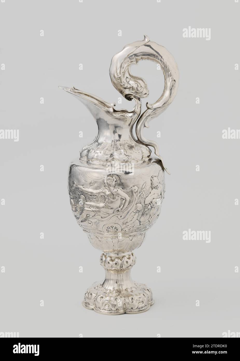 Ewer and Basin, Johannes Lutma (1584-1669), 1647 The round can rest on ...