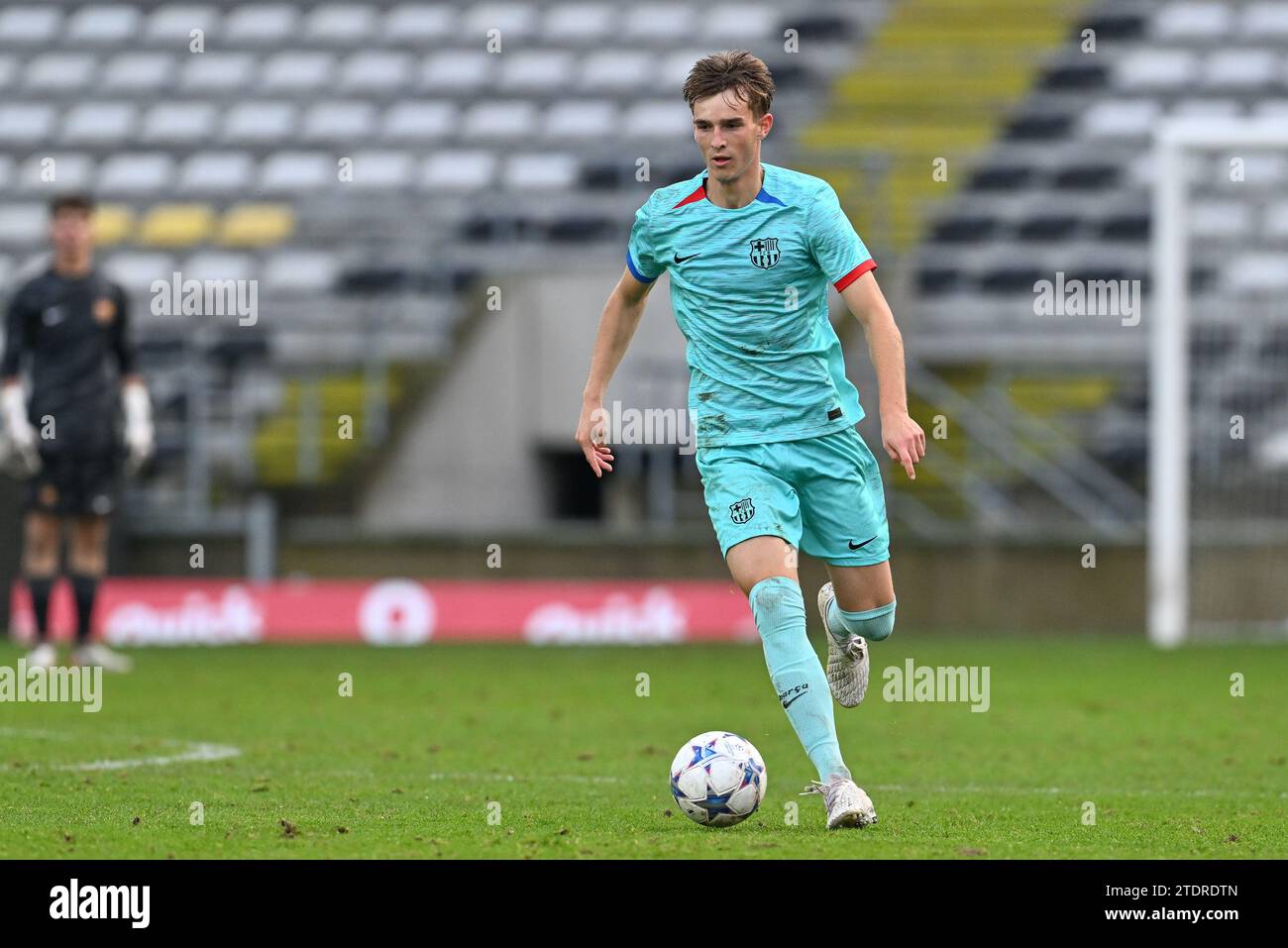 Hector Rangel (4) of Barcelona pictured during the Uefa Youth League ...