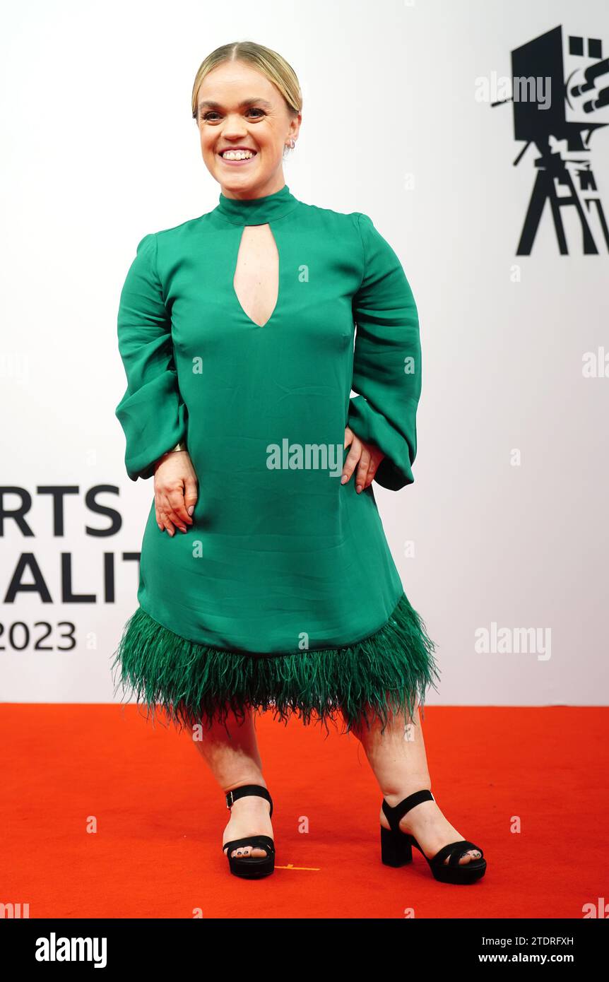 Ellie Simmonds arrives for the 2023 BBC Sports Personality of the Year ...