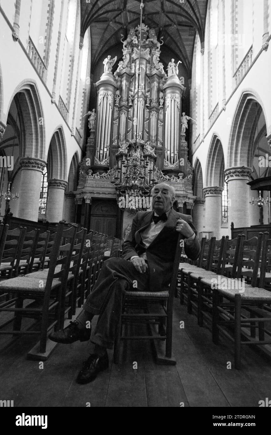 A. de Klerk, Bavo Church, organist, Organs and organists, 11-06-1985 ...
