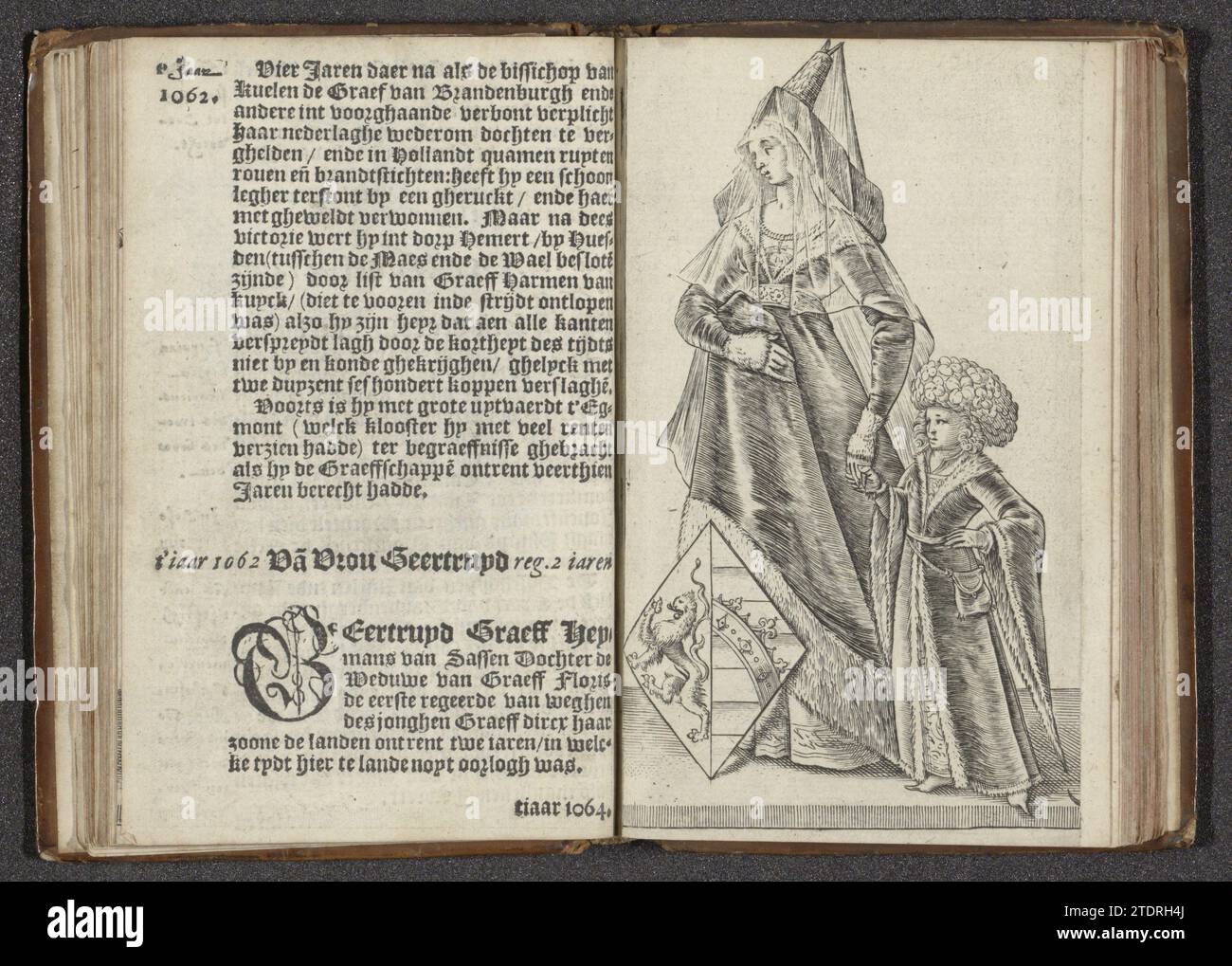 Countess Geertruida van Saksen, 1586 - 1587 Countess Geertruida, back ...