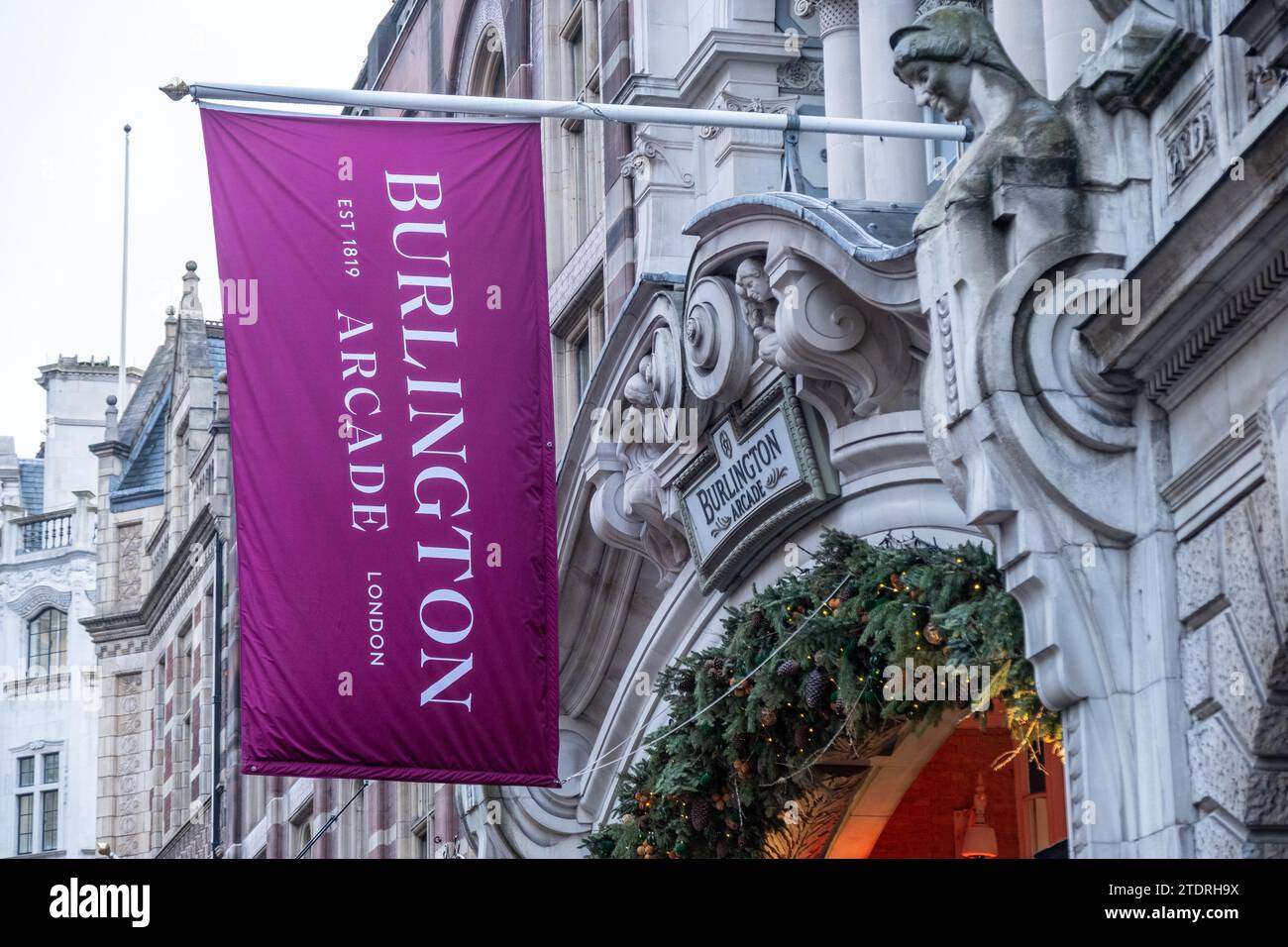 Burlington arcade street view hi-res stock photography and images - Alamy