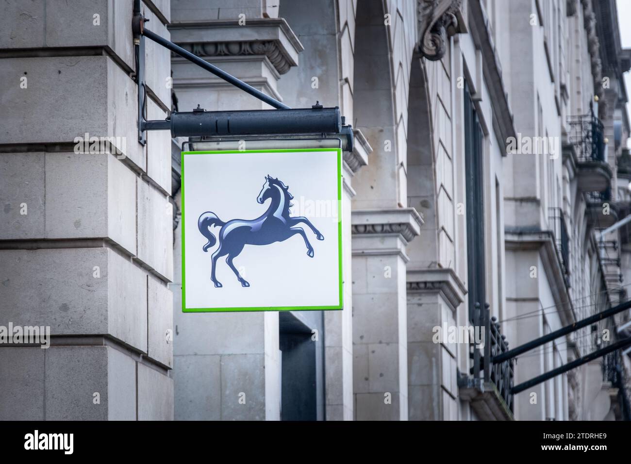 LONDON- DECEMBER 14, 2023: Lloyds bank logo, British high street bank ...