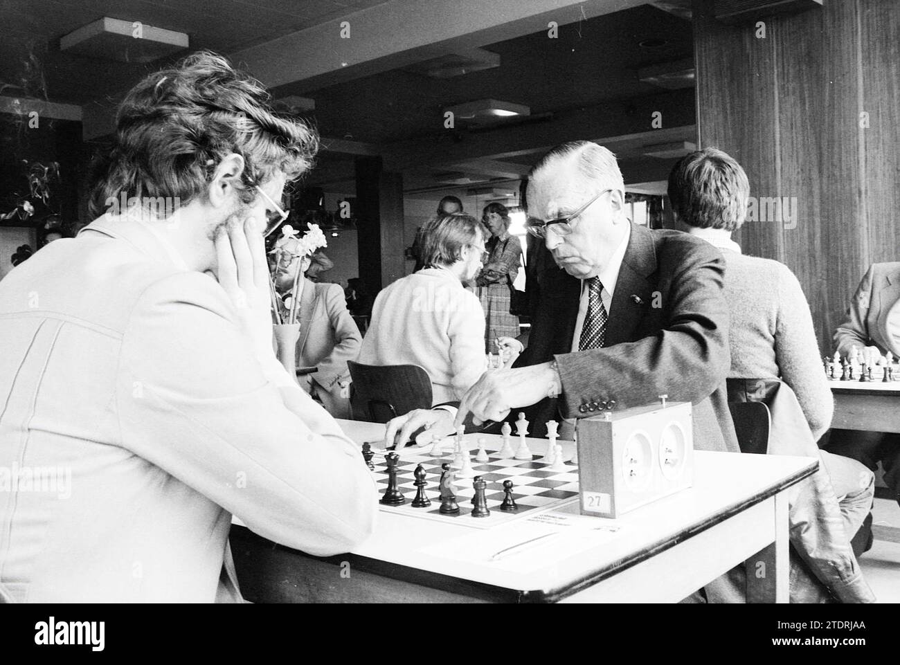 Chess Max Euwe, Chess, 07-05-1977, Whizgle News from the Past, Tailored ...