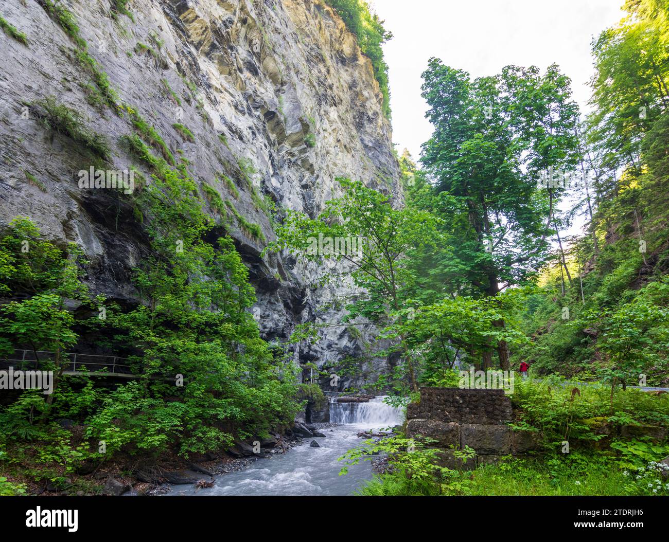 Taminaschlucht tamina gorge hi-res stock photography and images - Alamy