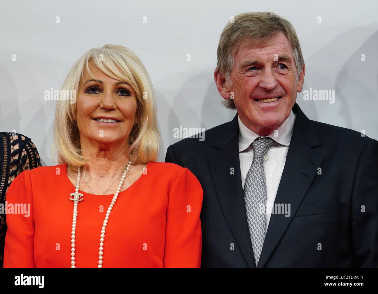 Kenny Dalglish and his wife Marina arrive for the 2023 BBC Sports ...
