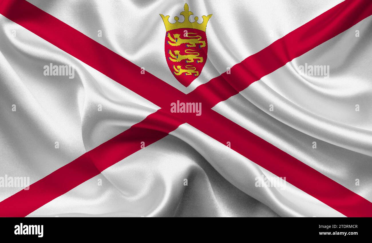 Jersey flag hi-res stock photography and images - Alamy