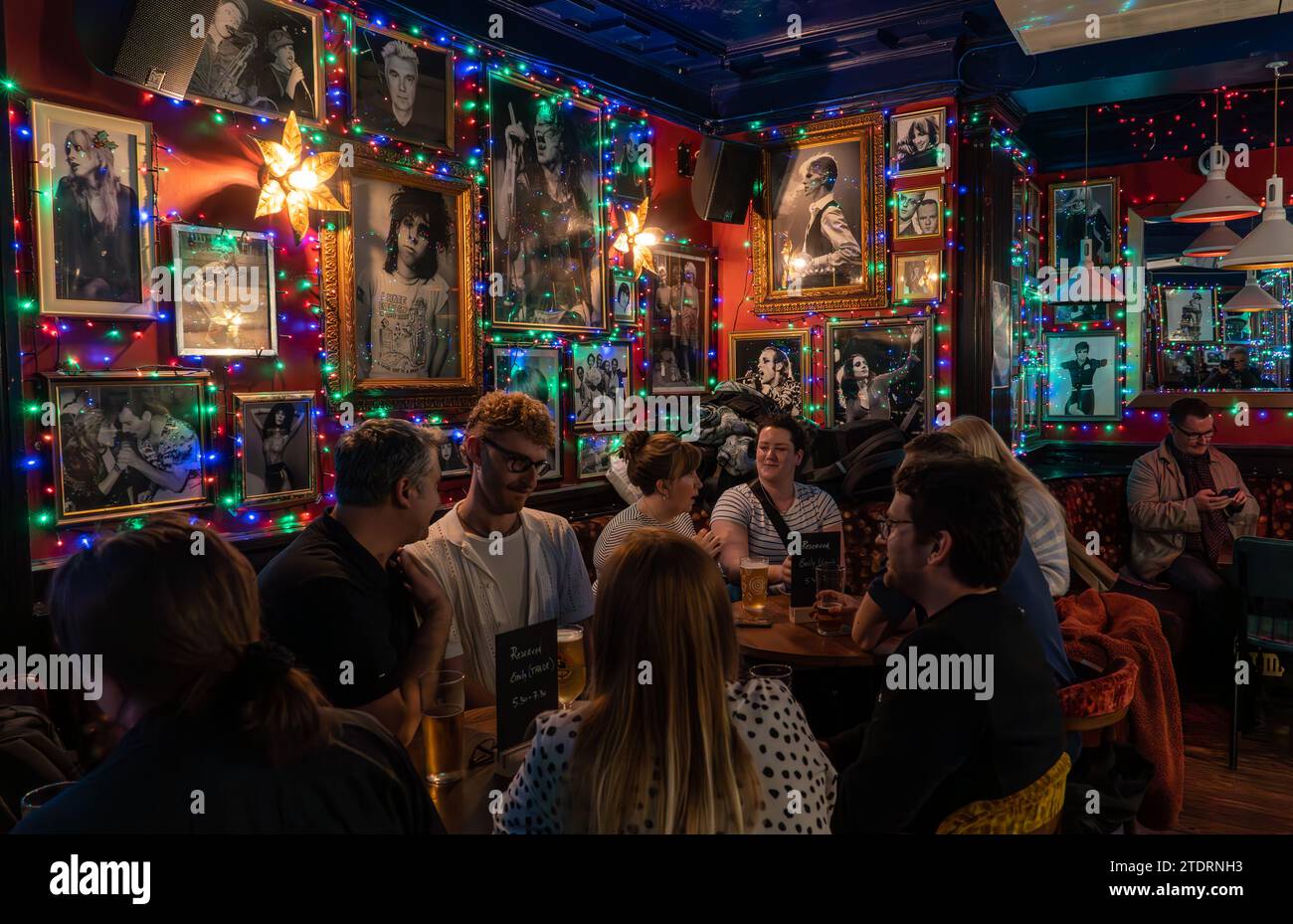 People drinking in a pub in the West End of London,England,UK Stock ...