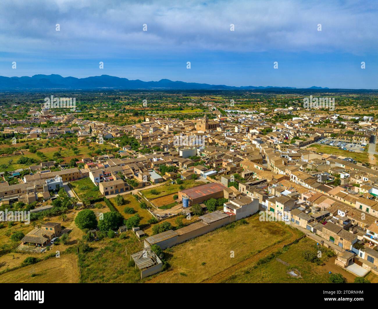 Villaggio vista aerea hi-res stock photography and images - Alamy