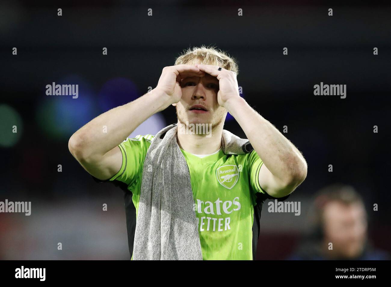 EINDHOVEN - Arsenal FC goalkeeper Aaron Ramsdale during the UEFA ...