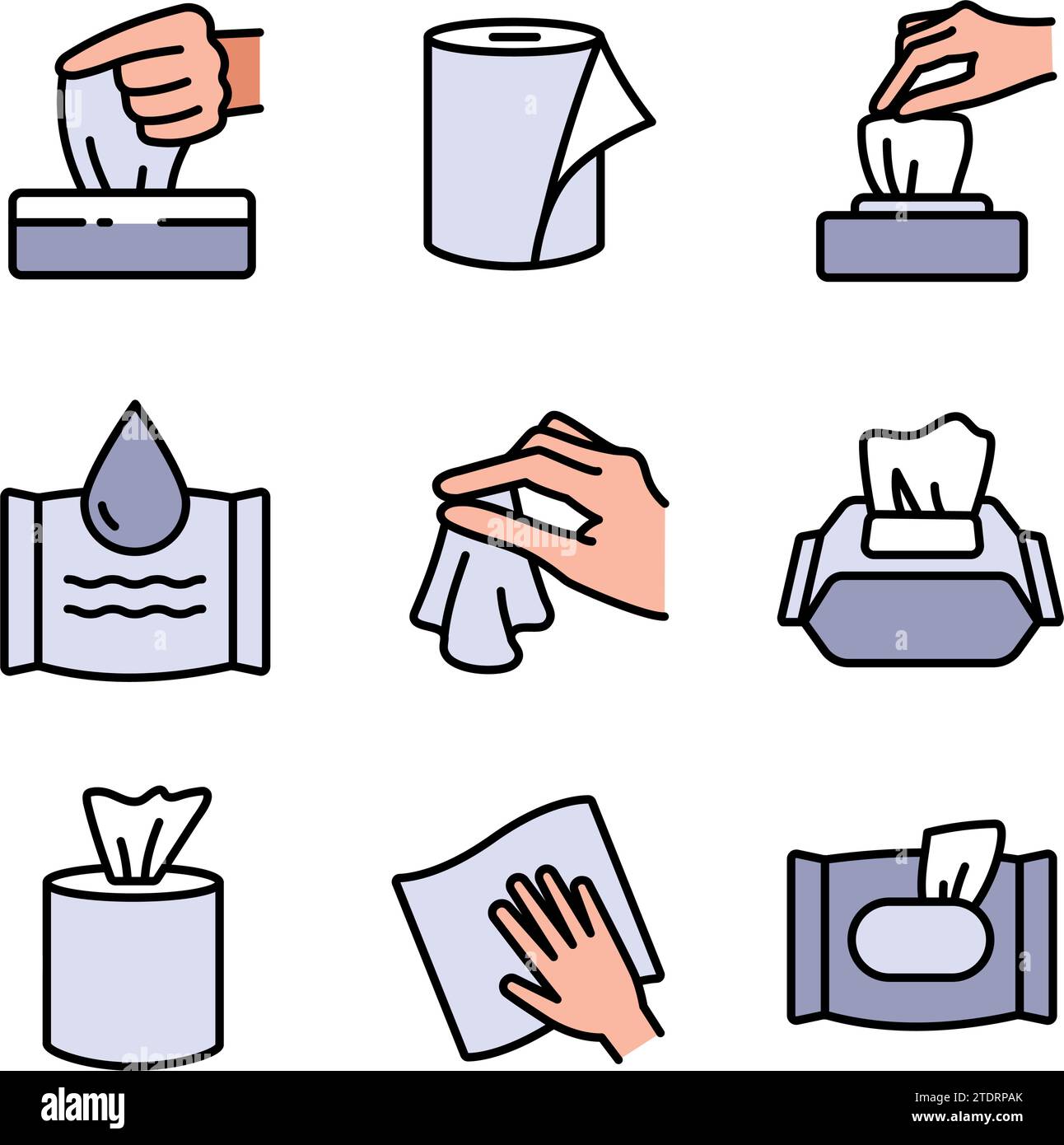 Sanitary towel health care Stock Vector Images - Alamy
