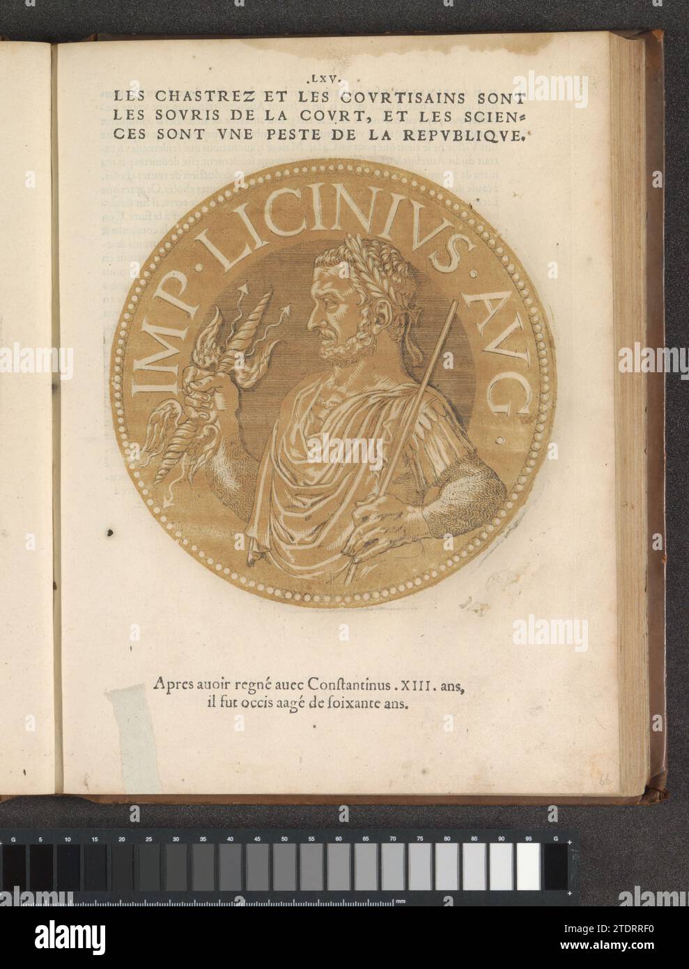 Portrait of Emperor Licinius, 1559 Portrait of Emperor Licinius, on a ...