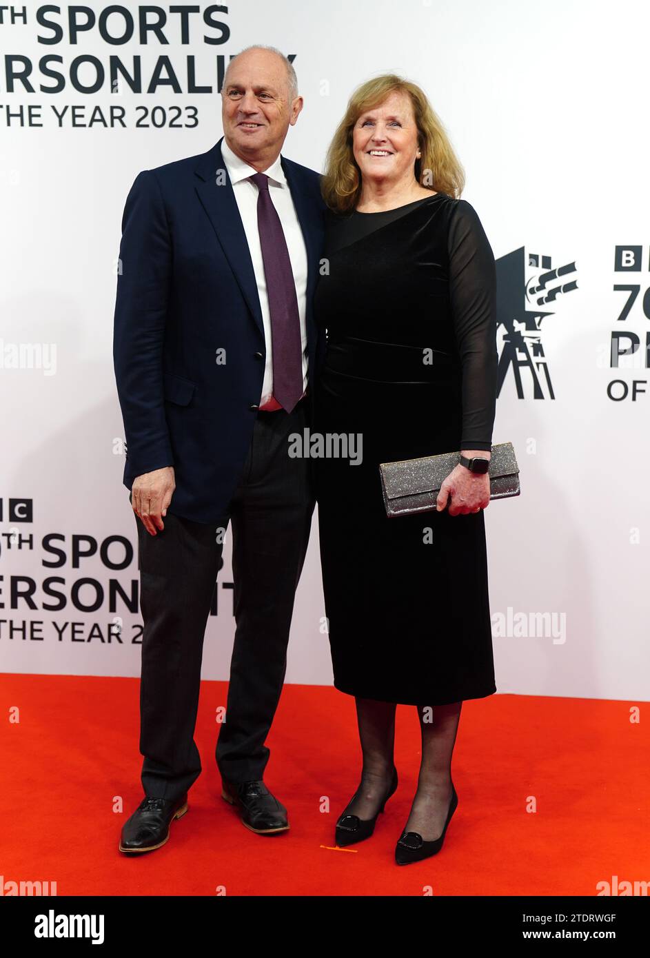 Steve Redgrave and his wife Ann arrives for the 2023 BBC Sports ...