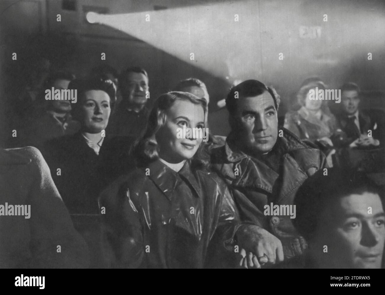 Mai Zetterling and David Farrar star in the British drama 'Frieda ...