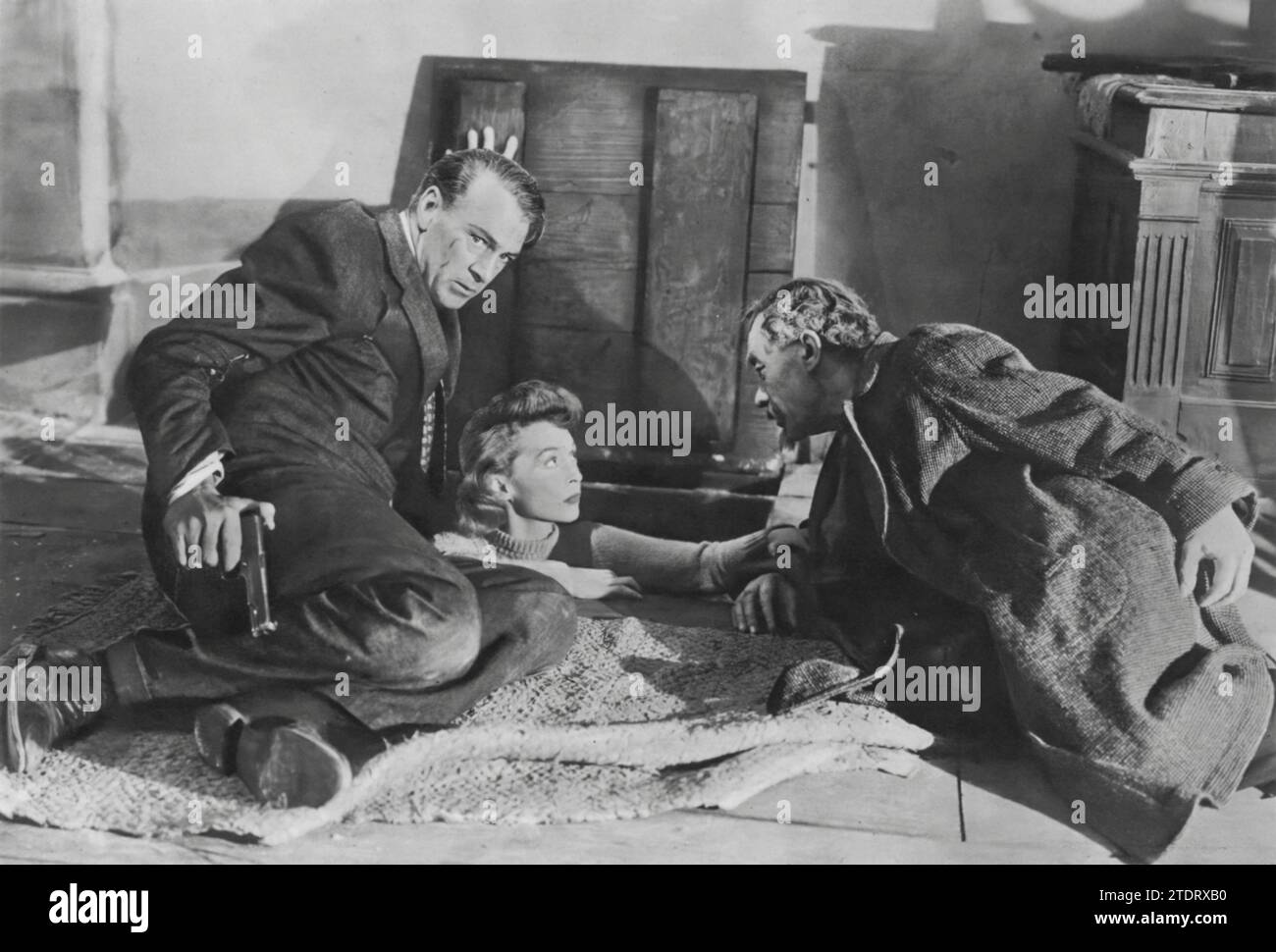 Gary Cooper, Lilli Palmer, and Vladimir Sokoloff star in the espionage ...