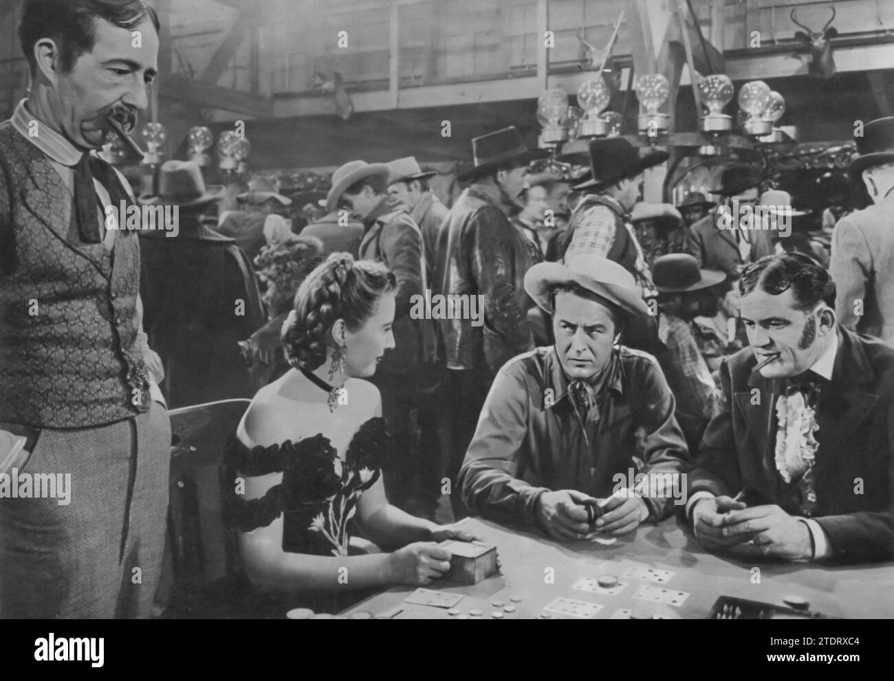 Barbara Stanwyck and Ray Milland star in the Western film 'California ...