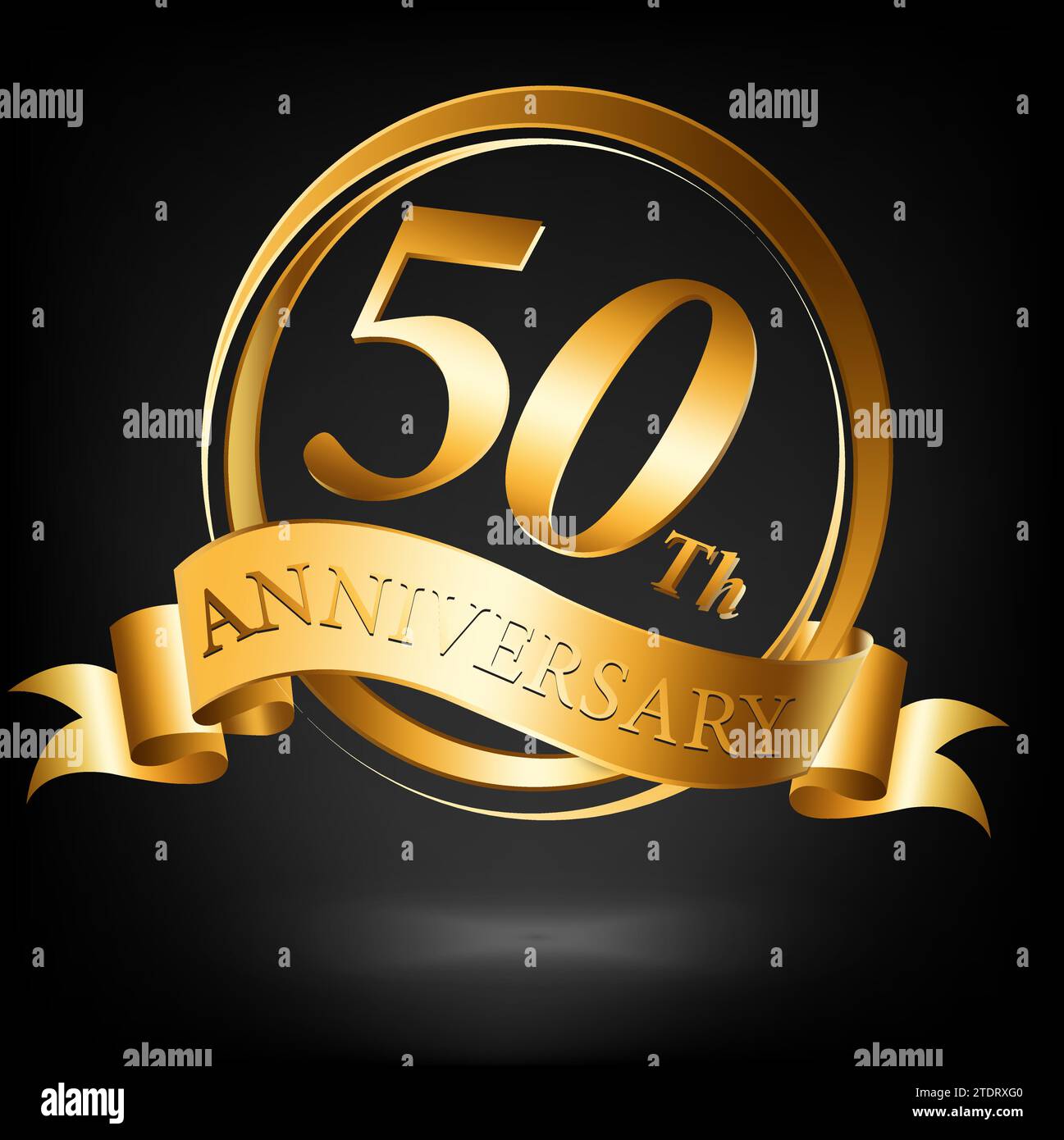 50 YEARS DECORATIVE ANNIVERSARY BACKGROUND Stock Vector Image & Art - Alamy