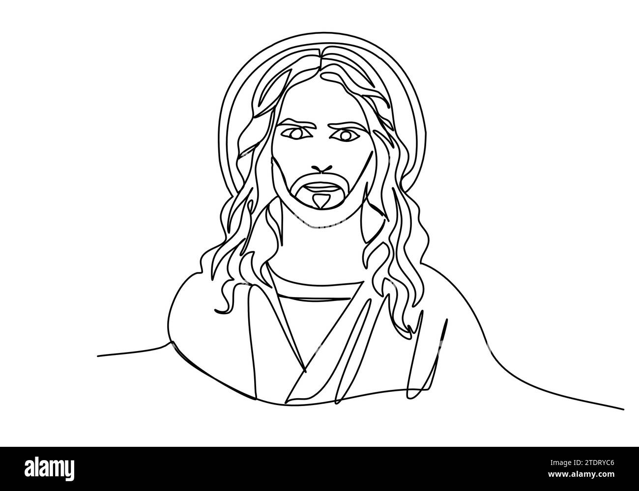 Birth of jesus drawing Cut Out Stock Images & Pictures - Alamy