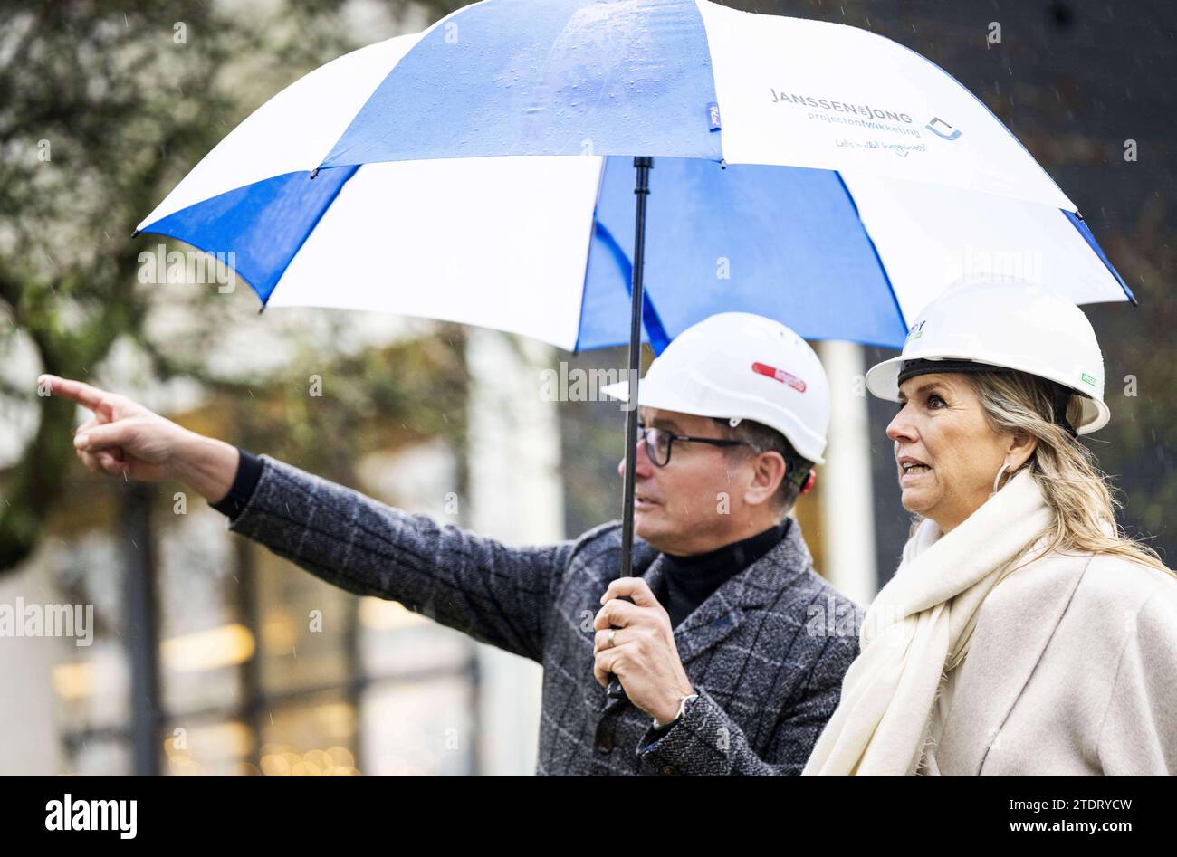UTRECHT - Queen Maxima during a working visit to HoutWerk I. The ...
