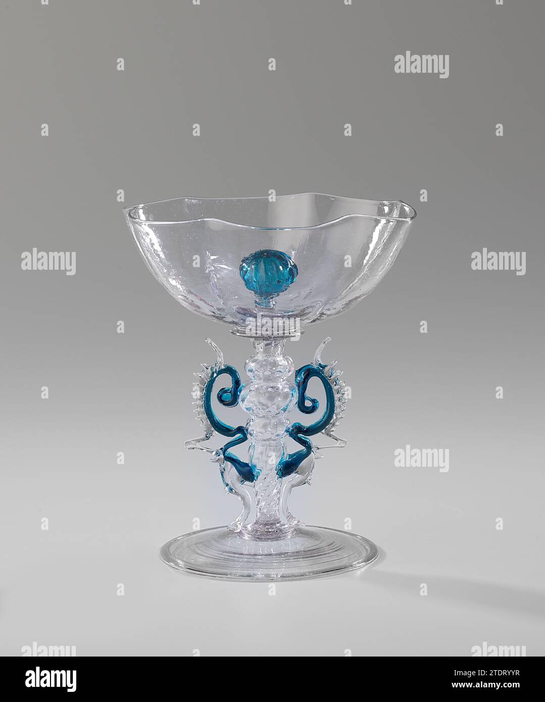 Wing glass with ashesian chalice, anonymous, c. 1550 - c. 1650 Wing ...
