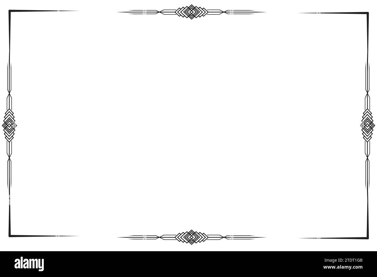 Border designs Cut Out Stock Images & Pictures - Alamy