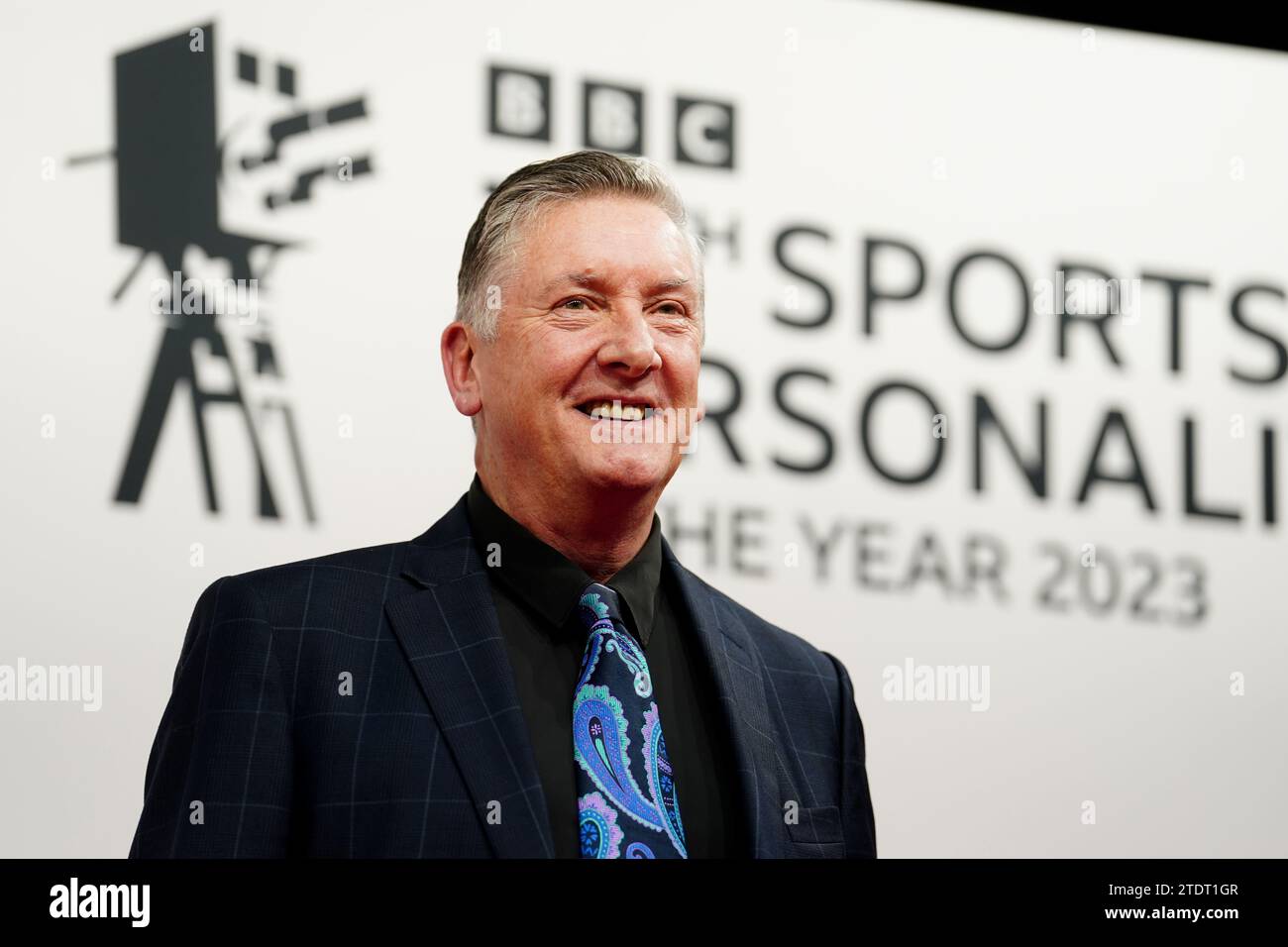 Robin Cousins arrives for the 2023 BBC Sports Personality of the Year ...