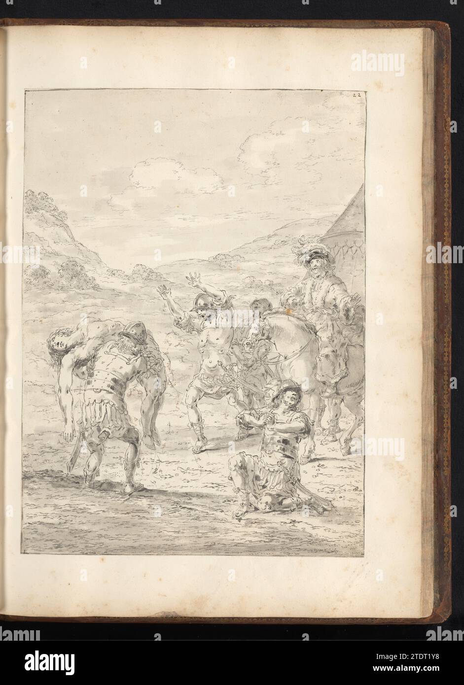 Alexander the Great is worn from the Cydnus, Leonaert Bramer, c. 1655 ...