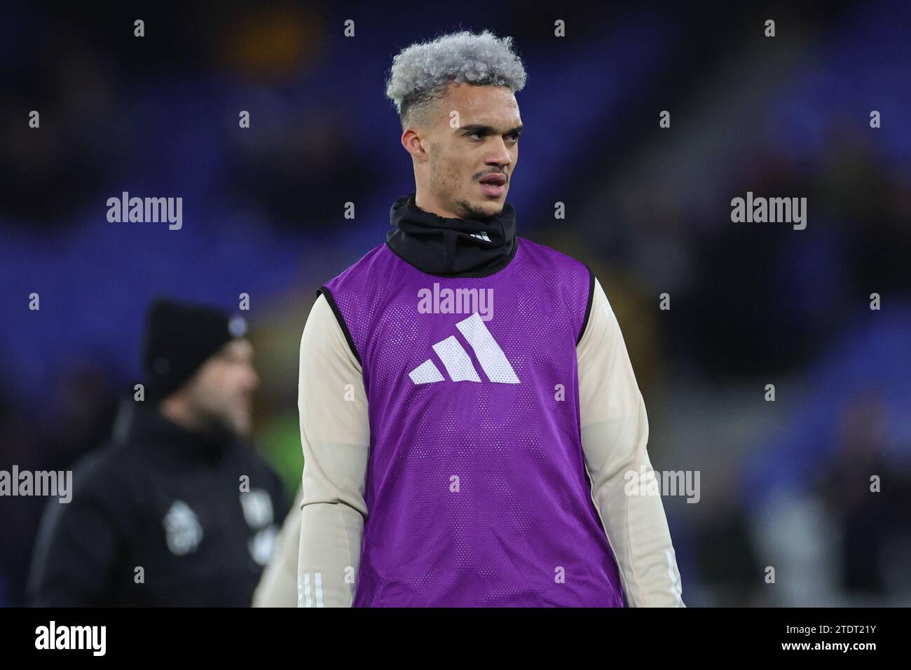 Antonee Robinson of Fulham during the pre-game warm up ahead of the ...