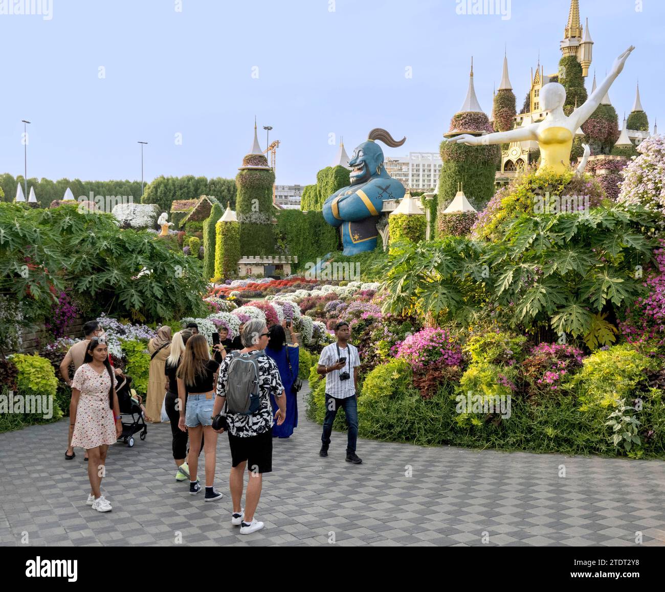 Dubai miracle garden dubai hi-res stock photography and images - Alamy