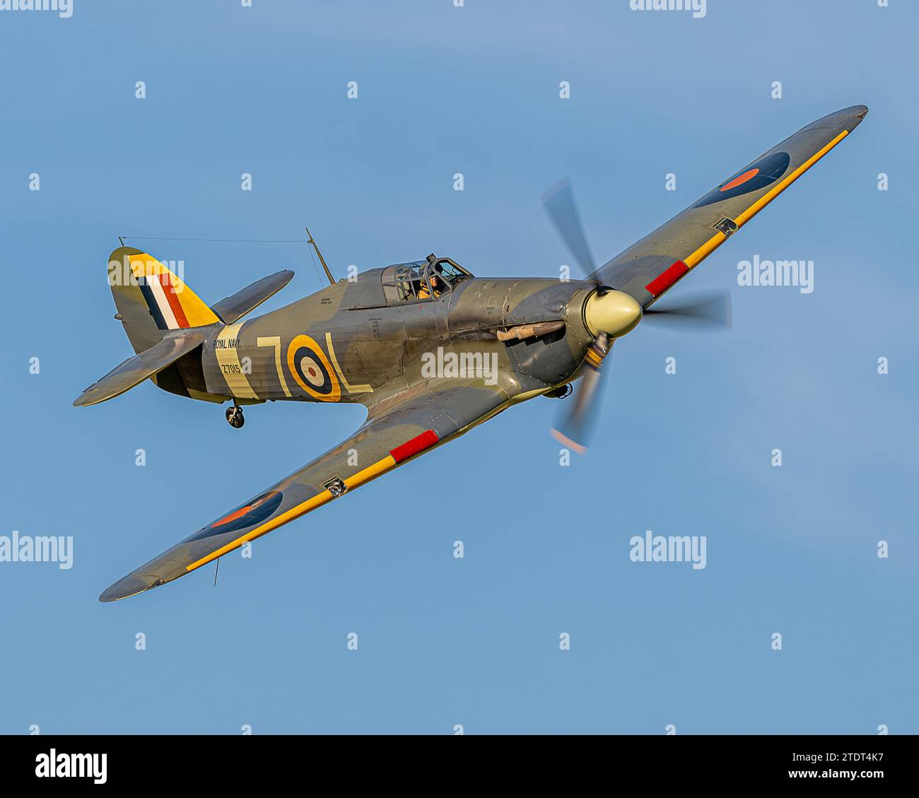 Aircraft hawker hurricane plane hi-res stock photography and images - Alamy
