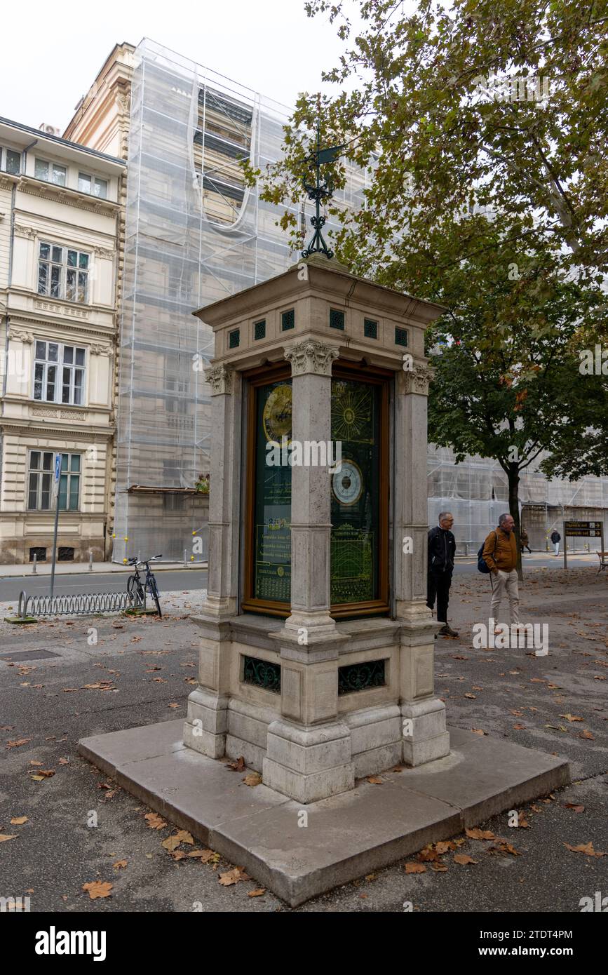 Zrinjevac Meteorological Column, a historical weather station in Trg ...