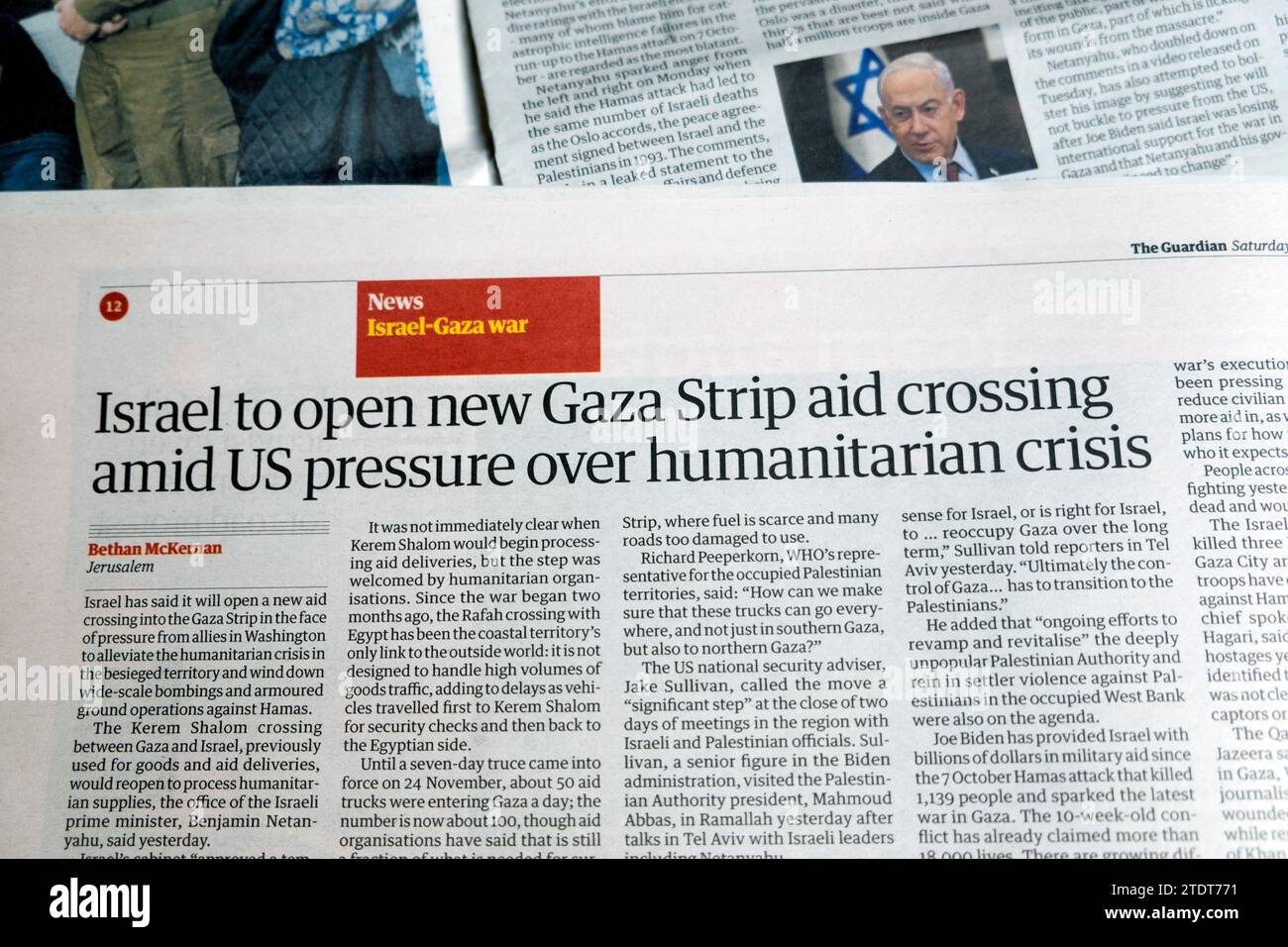 'Israel to open new Gaza Strip aid crossing amid US pressure over ...