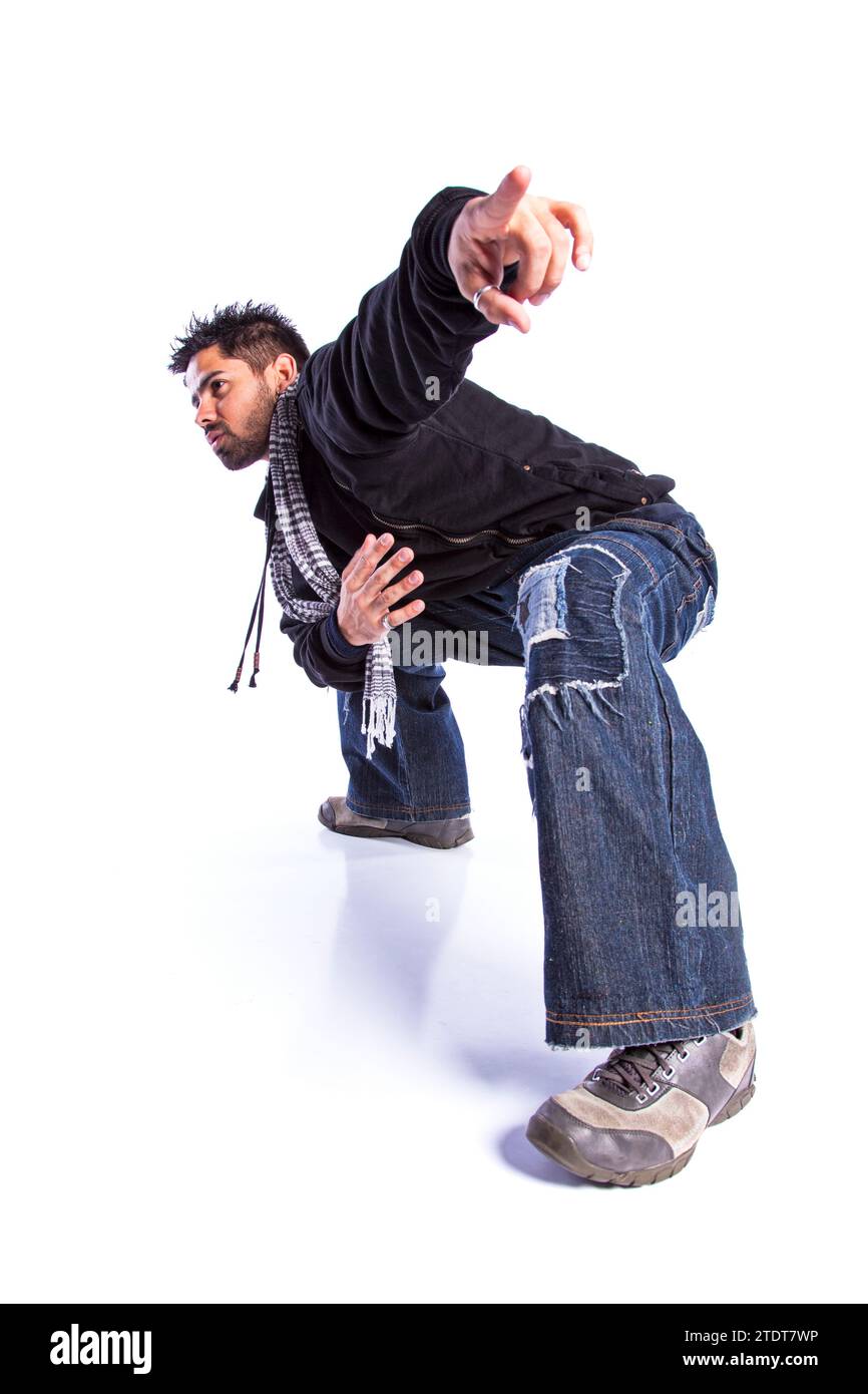 Hip hop dancer showing some movements Stock Photo - Alamy