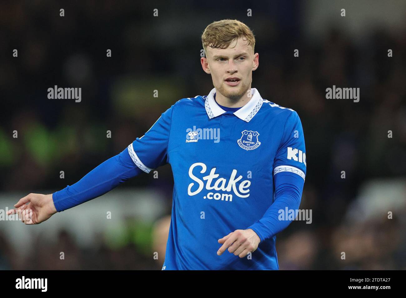 Jarrad Branthwaite of Everton during the Carabao Cup Quarter Final ...