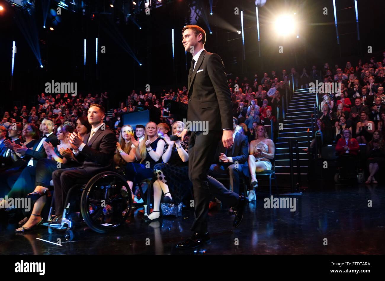 Stuart Broad during the opening of the 2023 BBC Sports Personality of ...