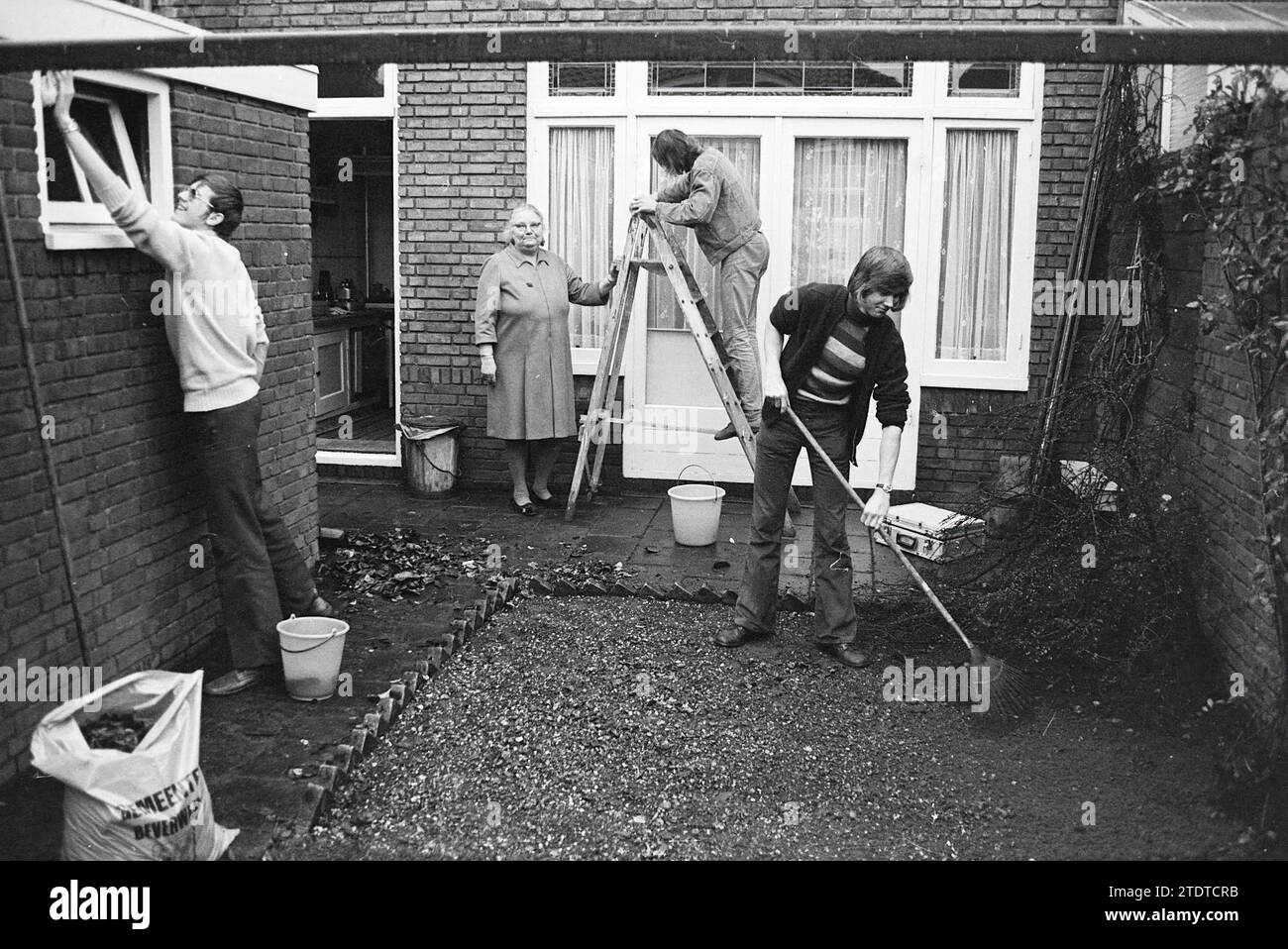 Young people do housework for older ones, 00-12-1971, Whizgle News from ...