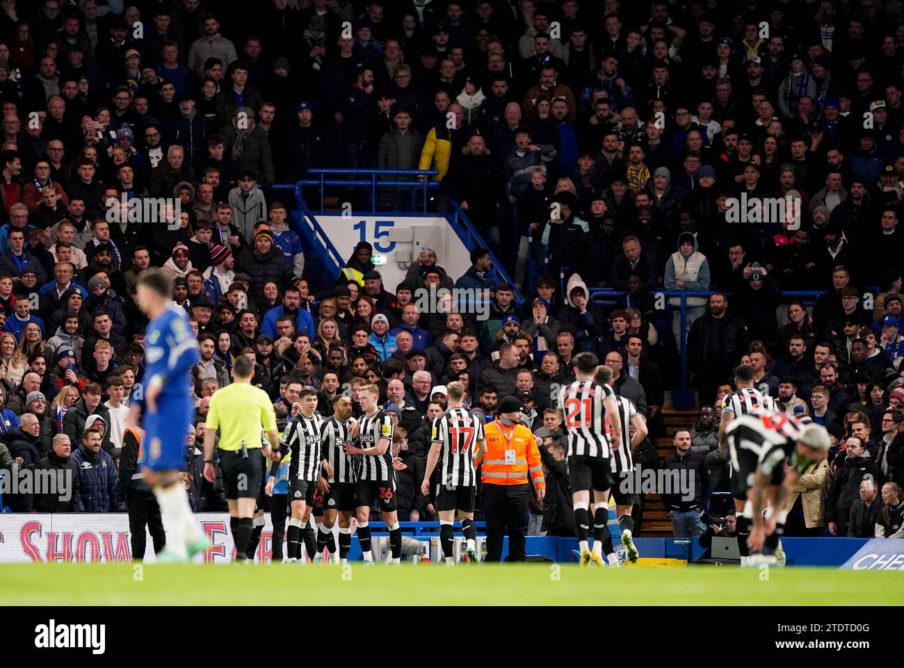 Newcastle United's Callum Wilson celebrates scoring the opening goal ...