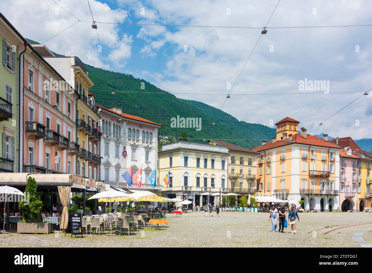Locarno piazza grande hi-res stock photography and images - Alamy