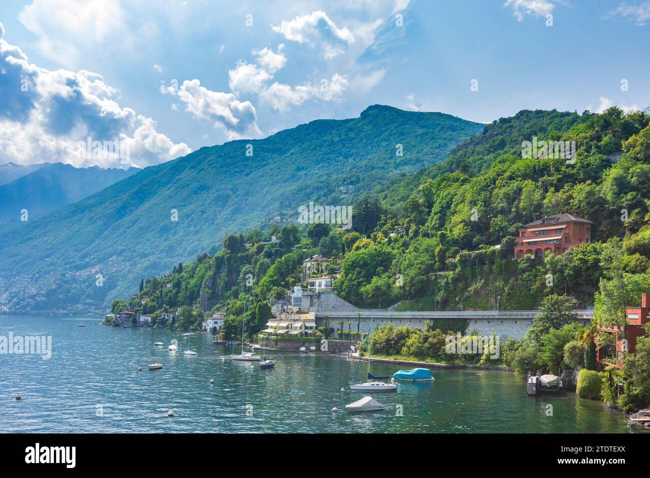Ascona: Lago Maggiore, villas in Locarno, Ticino, Tessin, Switzerland ...