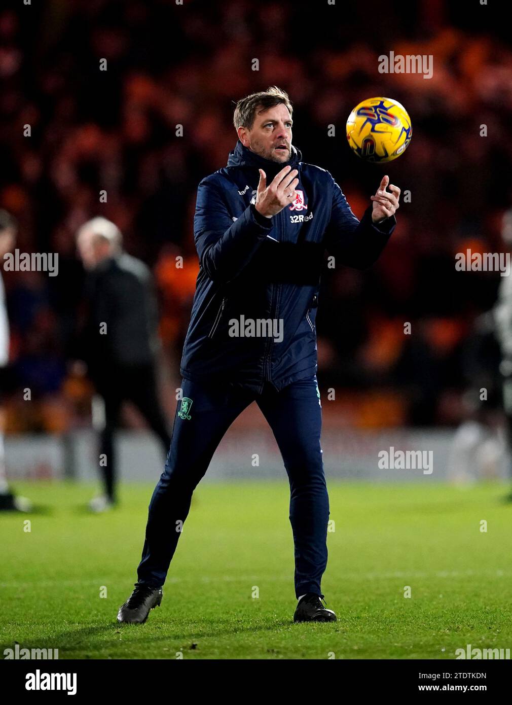 Middlesbrough first team coach Jonathan Woodgate ahead of the Carabao ...