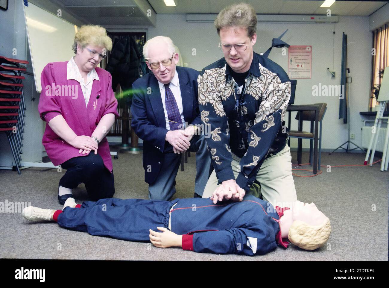 First aid course, Red Cross, H'lem, Haarlem, The Netherlands, 31-03 ...