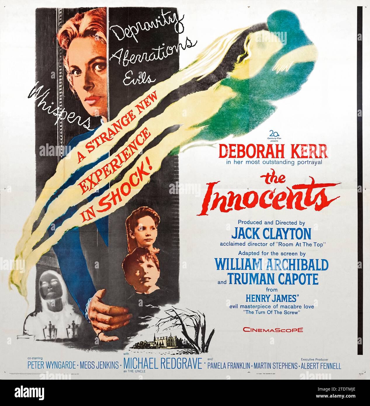 The Innocents (1961) directed by Jack Clayton and starring Deborah Kerr ...