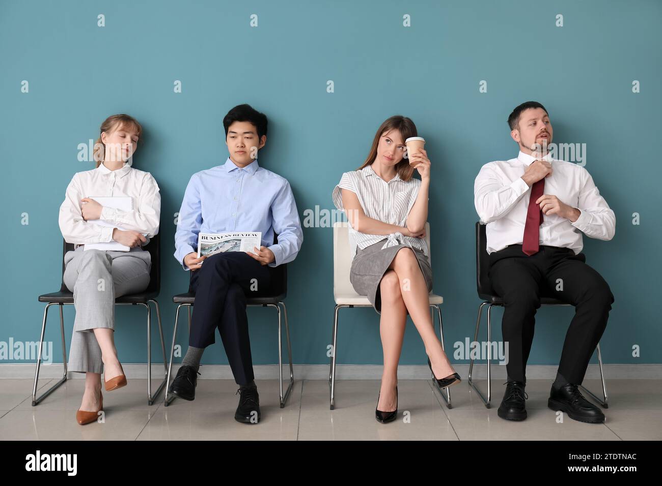 Company interviewing job applicants office hi-res stock photography and ...