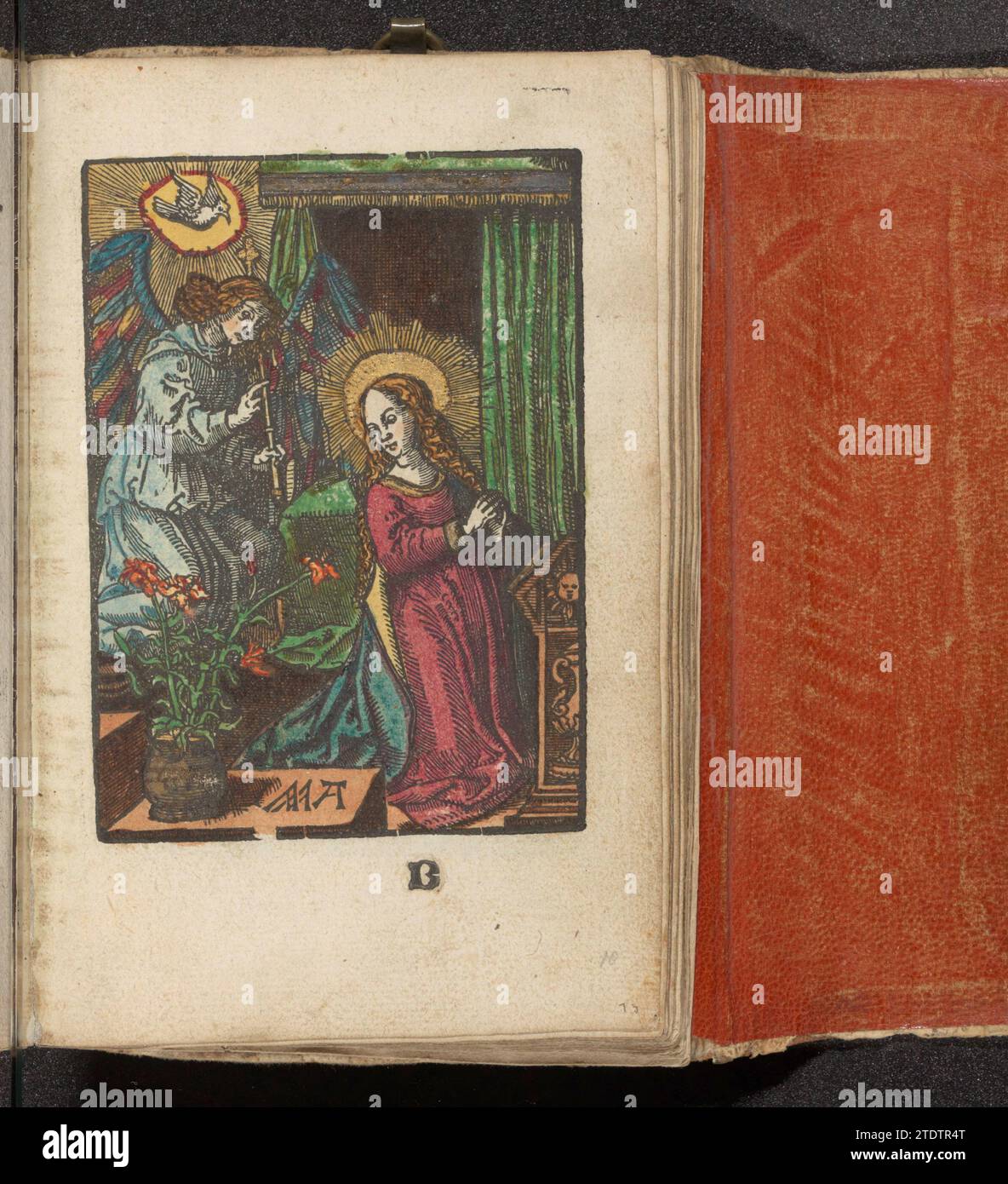 Annunciatie c. 1530 The angel Gabriel announces that Mary will become ...