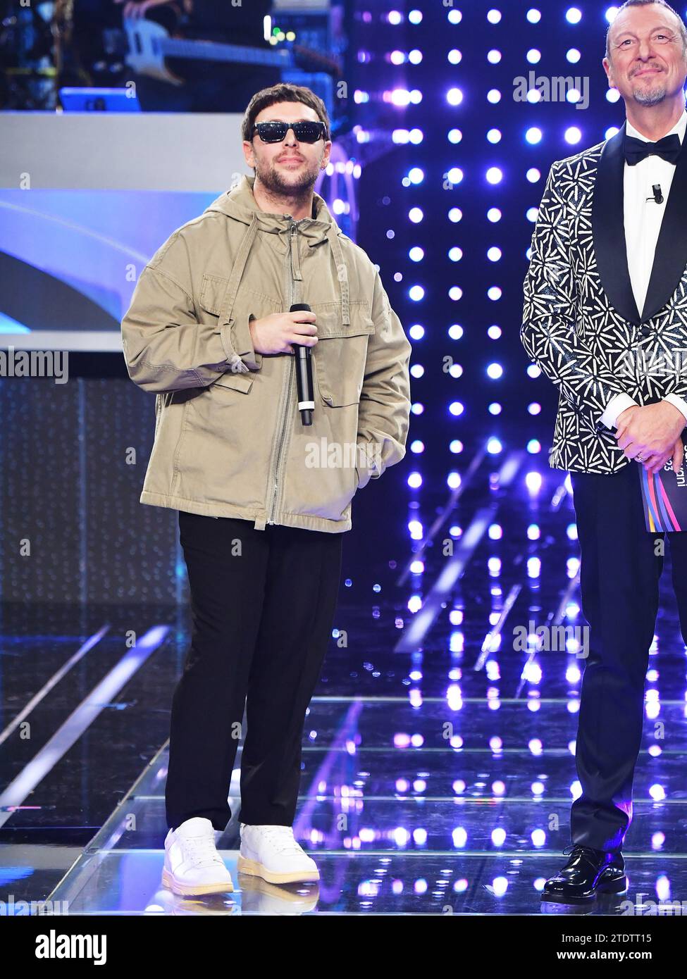 Sanremo, Italy. 19th Dec, 2023. Sanremo, Sanremo Giovani 2023. In the ...