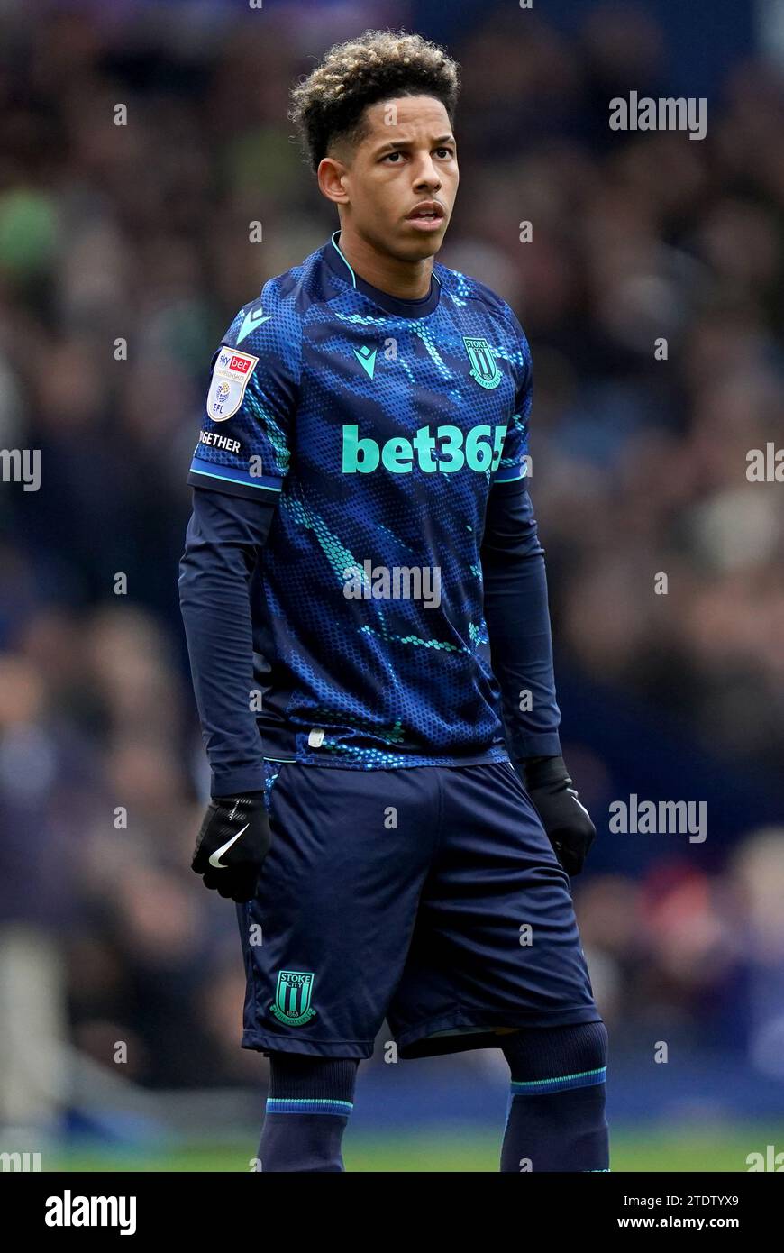Stoke City's Andre Vidigal during the Sky Bet Championship match at The ...