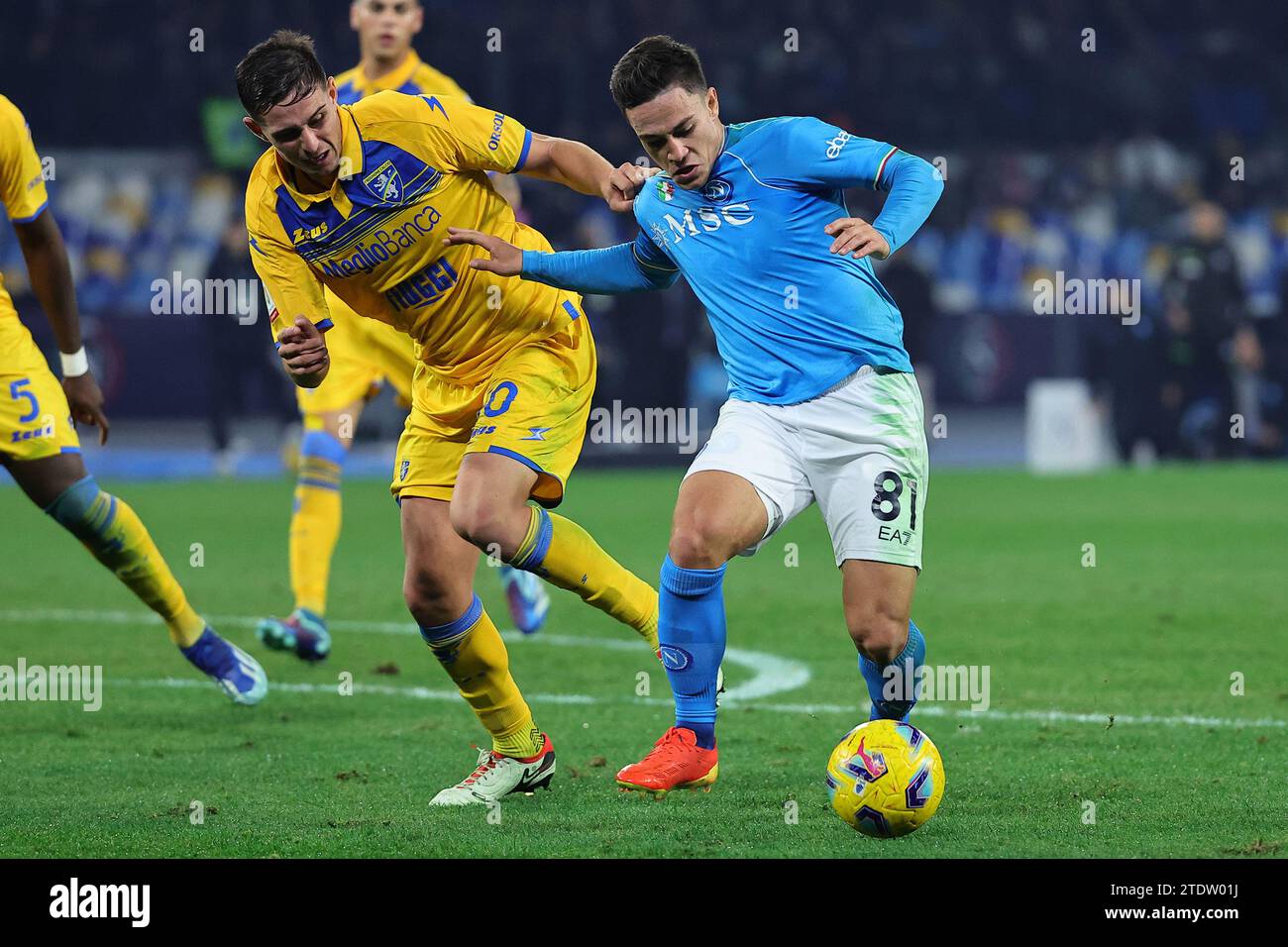 Naples, Italy. 19th Dec, 2023. Ilario Monterisi of Frosinone and ...