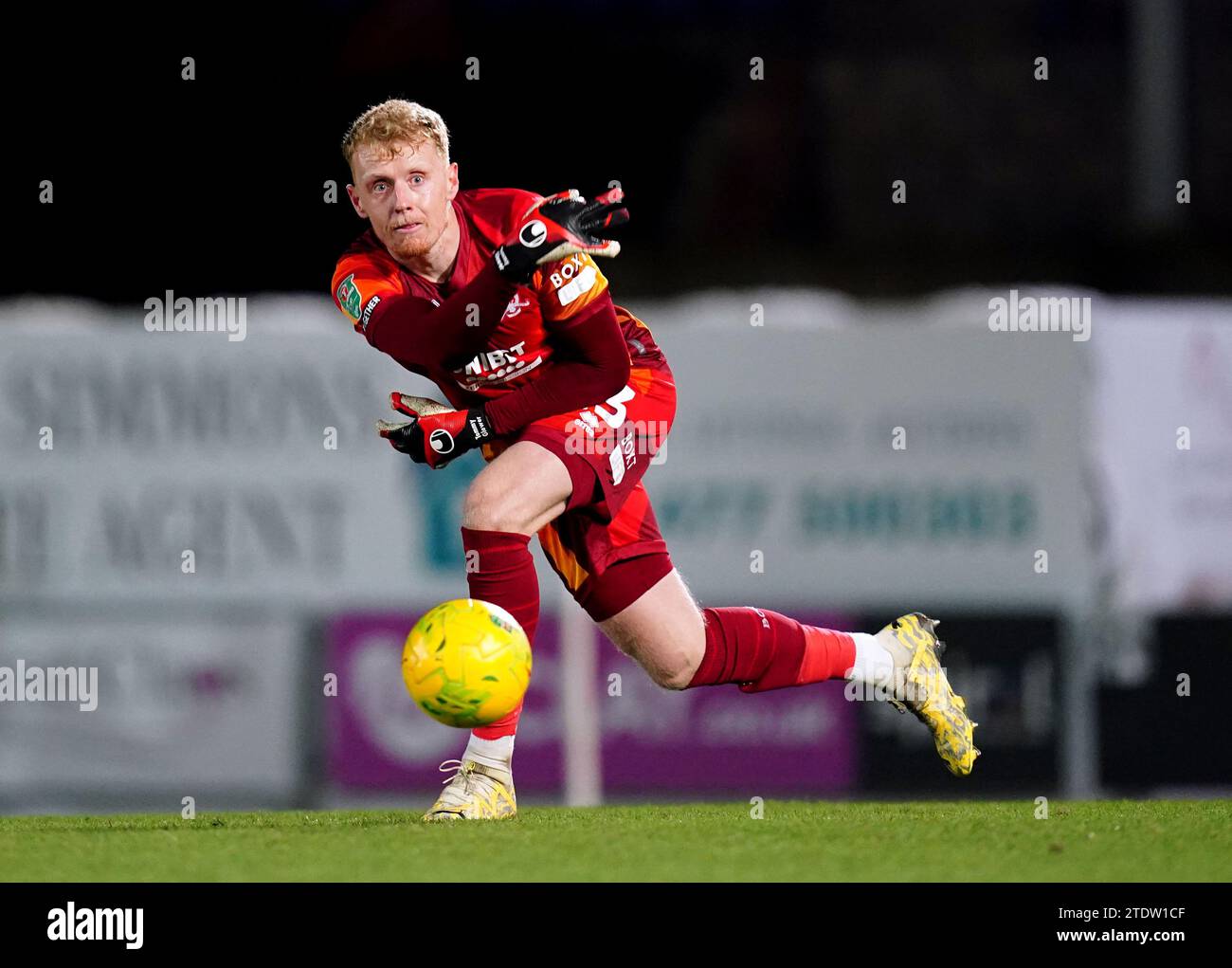 Middlesbrough goalkeeper Tom Glover during the Carabao Cup quarter ...