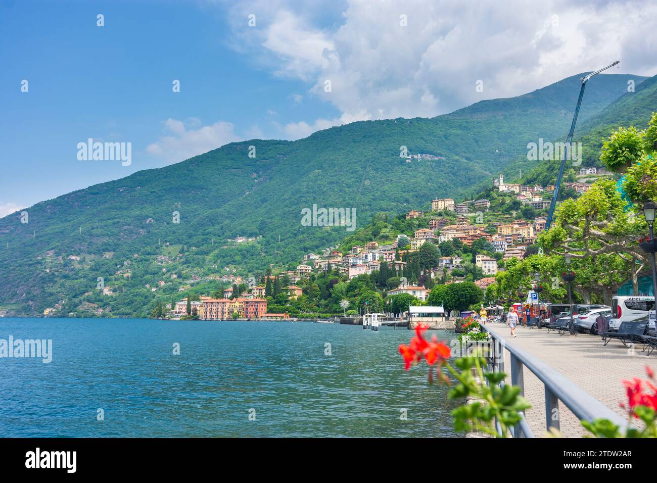 Bellano lakefront and harbor hi-res stock photography and images - Alamy